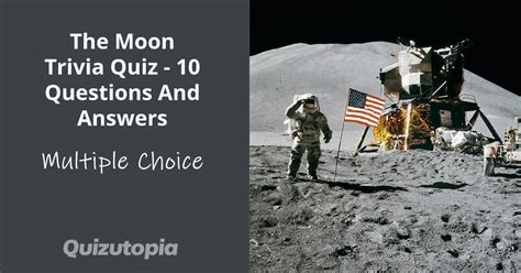 20 Multiple Choice Space Questions And Answers - Quizutopia