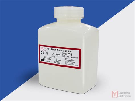 10x Edta Buffer Ph 80 Diagnostic Biosystems Dbs