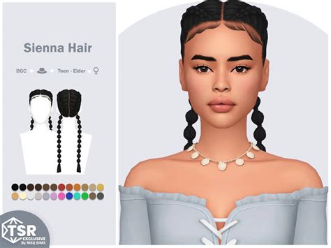 Sienna Hair Maxis Match Micat Game