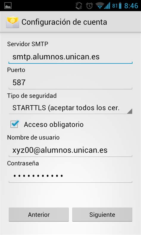 Configurar Cuenta Empresa Gmail En Android Centro De Salud Junta De Andalucia