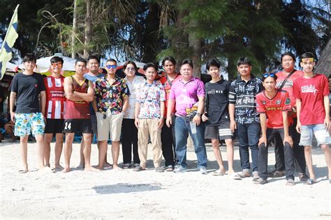 กิจกรรมริมหาด เคียงทะเลรีสอร์ท วิทยาลัยเทคโนโลยีละโว้