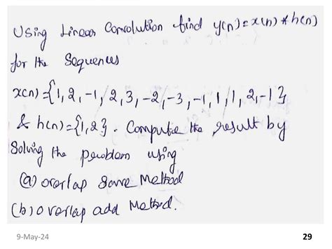 Circular Convolution And Linear Convolution Ppt