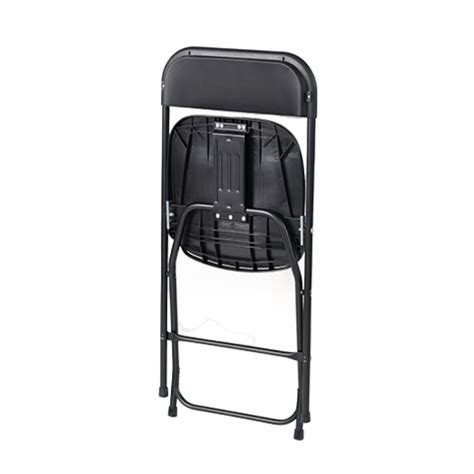 Silla Plegable Negra Grupo Sumar