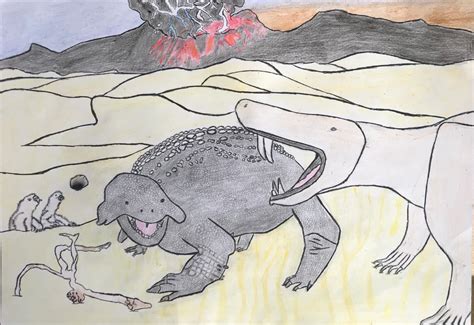 Late Permian By Mister Blu On Deviantart