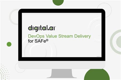 devops value stream for safe® product demos digital ai