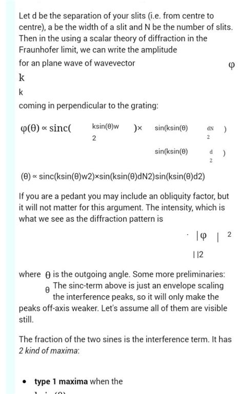In A Single Slit Diffraction Experiment The Width Of All The Fringes