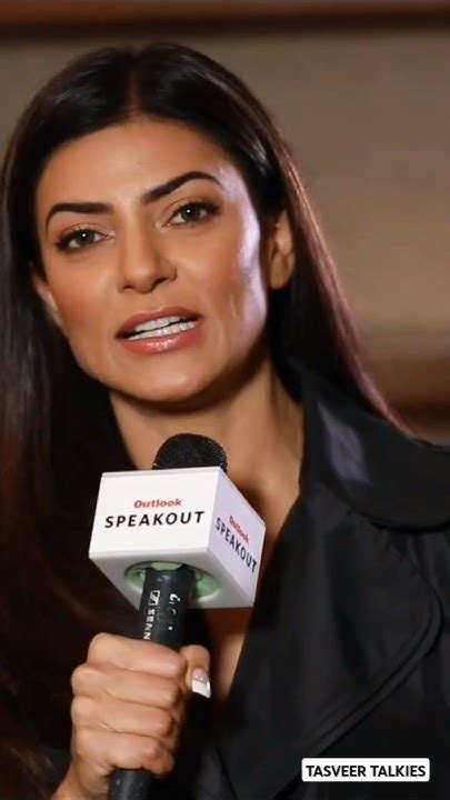 Sushmita Sen Speech Shorts Entertainment Shortfeed Youtube