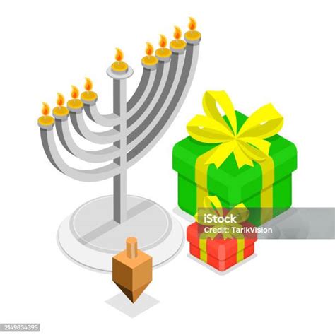 유대인 상징주의의 3d 등각 투영 평면 벡터 세트입니다 항목 1 Shavuot에 대한 스톡 벡터 아트 및 기타 이미지