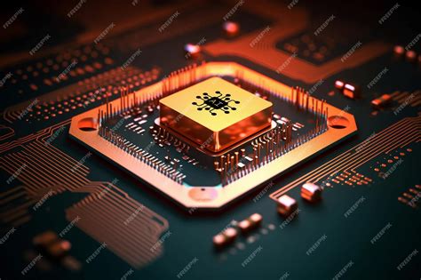 Premium Photo Ai Artificial Intelligence Colorful Computer Chipset