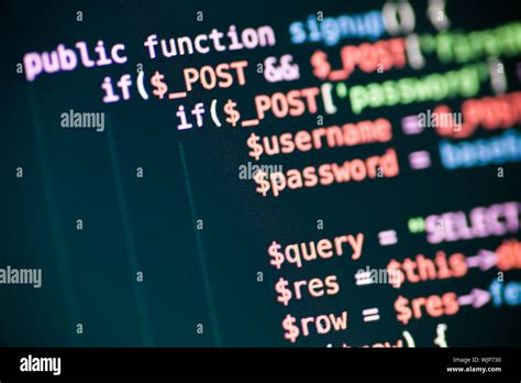 Laptop Coding Hi Res Stock Photography And Images Alamy