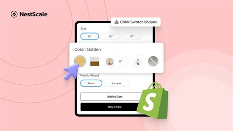 How To Custom Shape For Color Swatches In Shopify