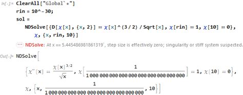 Differential Equations Overflow With NDSolve Mathematica Stack Exchange