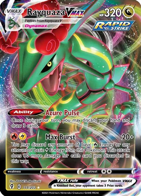 Rayquaza Vmax Trainer Gallery Tcg Offer Online Vn