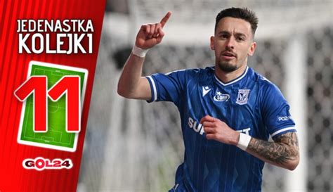 Jedenastka 19 kolejki PKO Ekstraklasy według GOL24 Lech i Jagiellonia