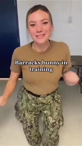 Barracks Bunny In Training Army Military Fpaz06xqugi Youtube