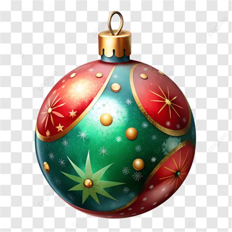 크리스마스 장식품 클립아트 빨간색 녹색 금 격리됨에 스톡 일러스트 크리스마스 장식 클립 아트 빨간색 녹색 장식 클립 아트 휴일 장식 장식 Png 일러스트 및 이미지 에