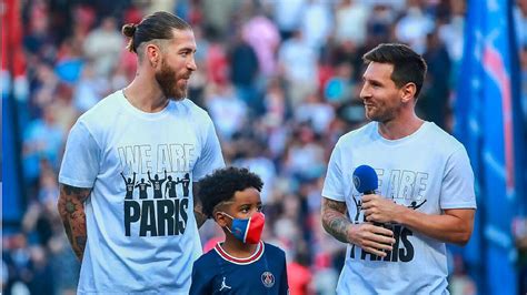 Sempat Jadi Rival Panas Di Spanyol Sergio Ramos Dan Messi Bersahabat