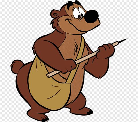 Humphrey O Urso Urso Do Monte O Huggin Iogue Dos Desenhos Animados