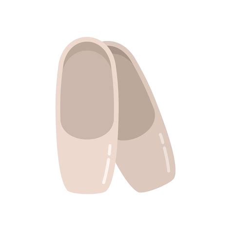 Ballet Shoes Icon Flat Vector Dance Ballerina Shoes 17343849 Vector