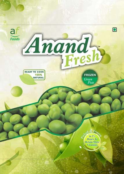Buy Frozen Green Peas From Anand Frozen Foods India ID