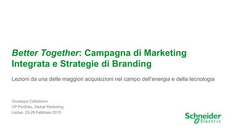 Integrated Campaign And Branding Strategy Marketing Lessons From One