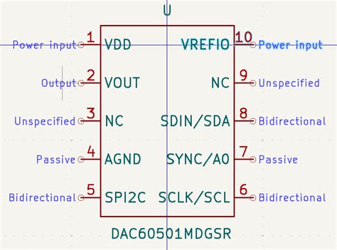 Schematics Electrical Types In Kicad Pins In Custom Symbol Creation Electrical Engineering