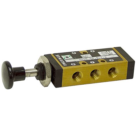 Push Knob DA Air Control Valve Pneumax SGD Manual Directional Air