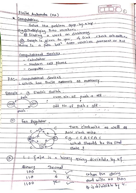 TOC Unit Information Technology Studocu