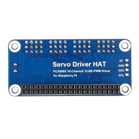 CH Bit PWM Servo Motor Driver Module Shield Expansion Board HAT For Raspberry Pi RPI Zero