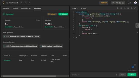 Ajay Kumar Mahto On Linkedin Leetcode Coding Apnacollege Leetcode2023 Javadeveloper Strings