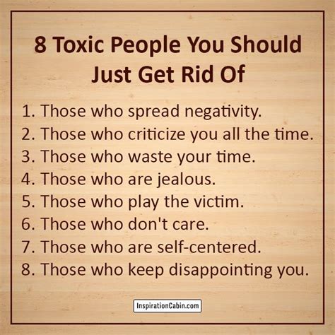 8 Toxic People You Should Just Get Rid Of