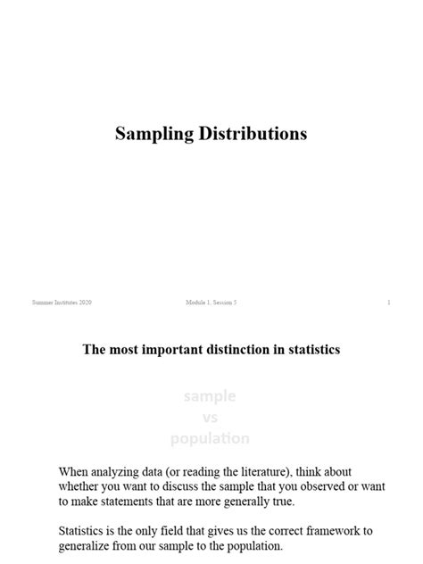 sampling pdf confidence interval variance