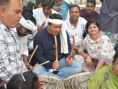 Chhattisgarh News। Congressmen Took Out The Funeral Procession Of Ed