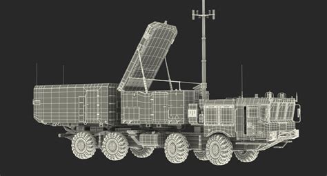 3d Mobile Radar Station 96l6 For S 400 Battle Position 3d Molier