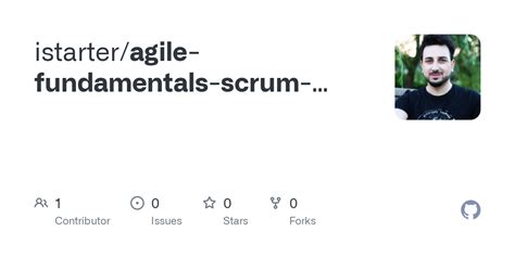 Github Istarter Agile Fundamentals Scrum Kanban