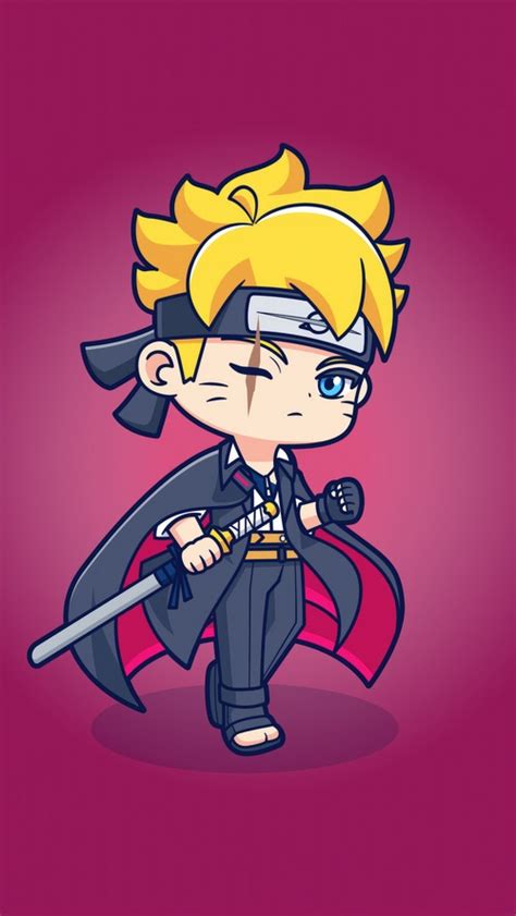 Boruto Naruto Next Generations Naruto Anime Tv Shows Minimalism Minimalist Artist Artwork