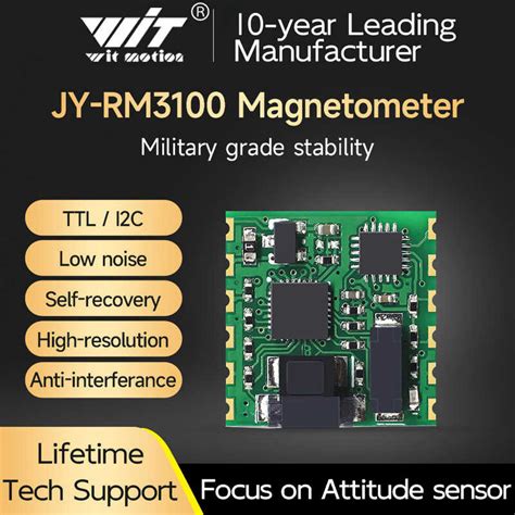 Jual Serial Witmotion Jy Rm3100 3 Axis Electronic Compass Industrial