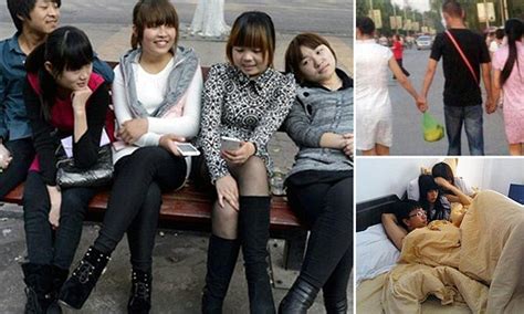 Chinese City Where It S Normal For Several Girls To SHARE Babefriend Daily Mail Online