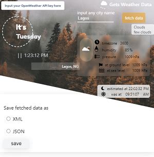 Build A Weather App With Vanilla Js