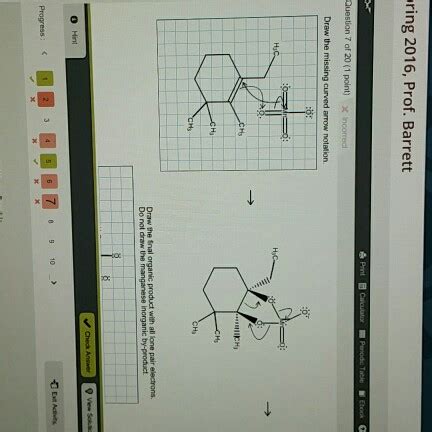 Solved Draw The Missing Curved Arrow Notation Draw The Chegg Com