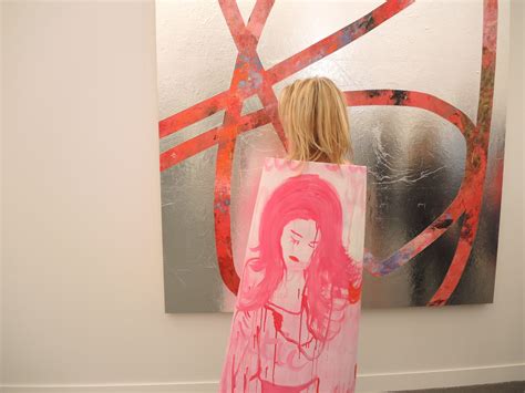 Meet The Nearly Naked Artist Walking Around Frieze Wearing Only Her