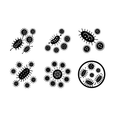 Bacteria Replication Line Art 57951371 Vector Art At Vecteezy