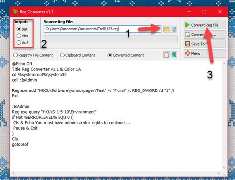 Hướng Dẫn Sử Dụng Reg Converter
