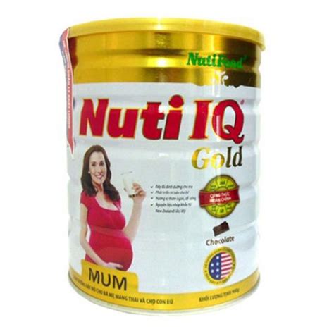 Sb Nuti Iq Mum Gold Chocolate 900g