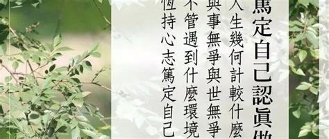 证严上人每日一叮咛 笃定自己认真做 于人