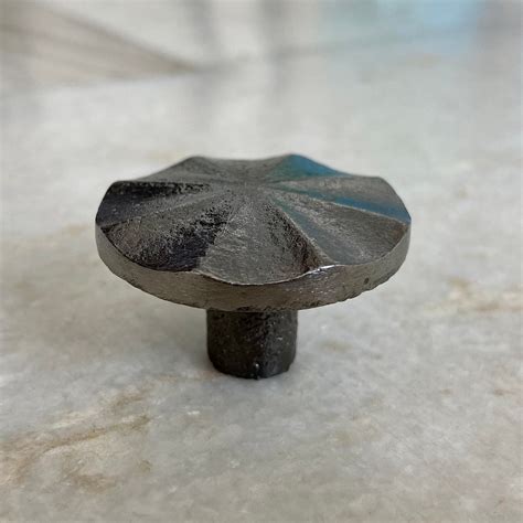 Cast Iron Knob Kitchen Cabinet Knobs Wardrobe Knobs Black Cast Iron Knobs Rustic Cast Iron