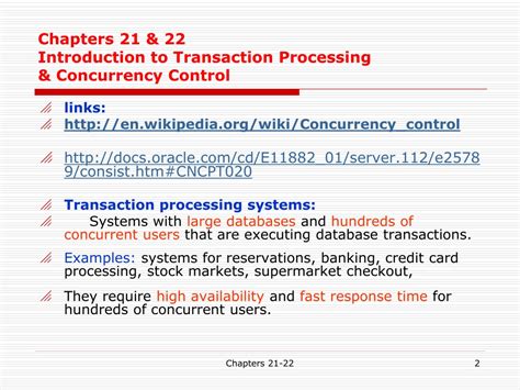 Ppt Concurrency Control In Transaction Processing Systems Powerpoint Presentation Id9401512