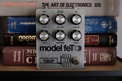 Electronic Audio Experiments Model Fet Raw Aluminum Nystrum Guitars