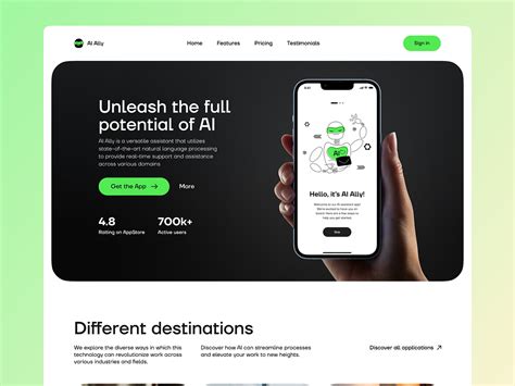 Web Design Landing Page Ui By Ronas It Ui Ux Team On Dribbble