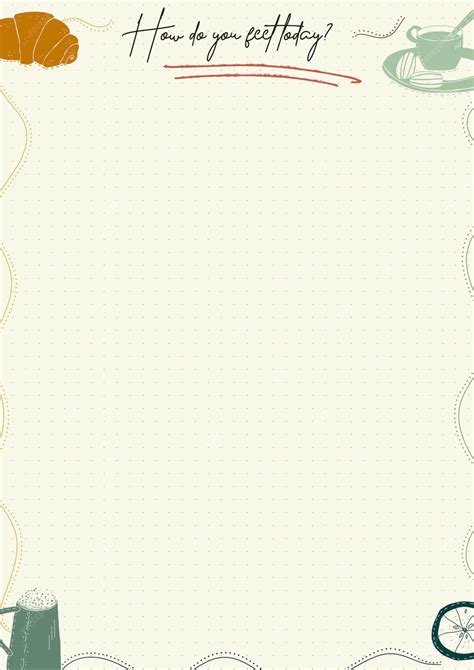 Premium Vector Notebook Pages Background Pastel Leaves Tables Timeline